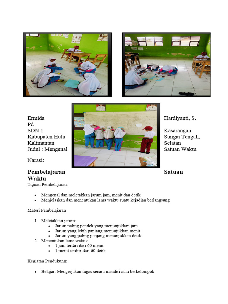 Contoh Potret Cerita - Edit | PDF