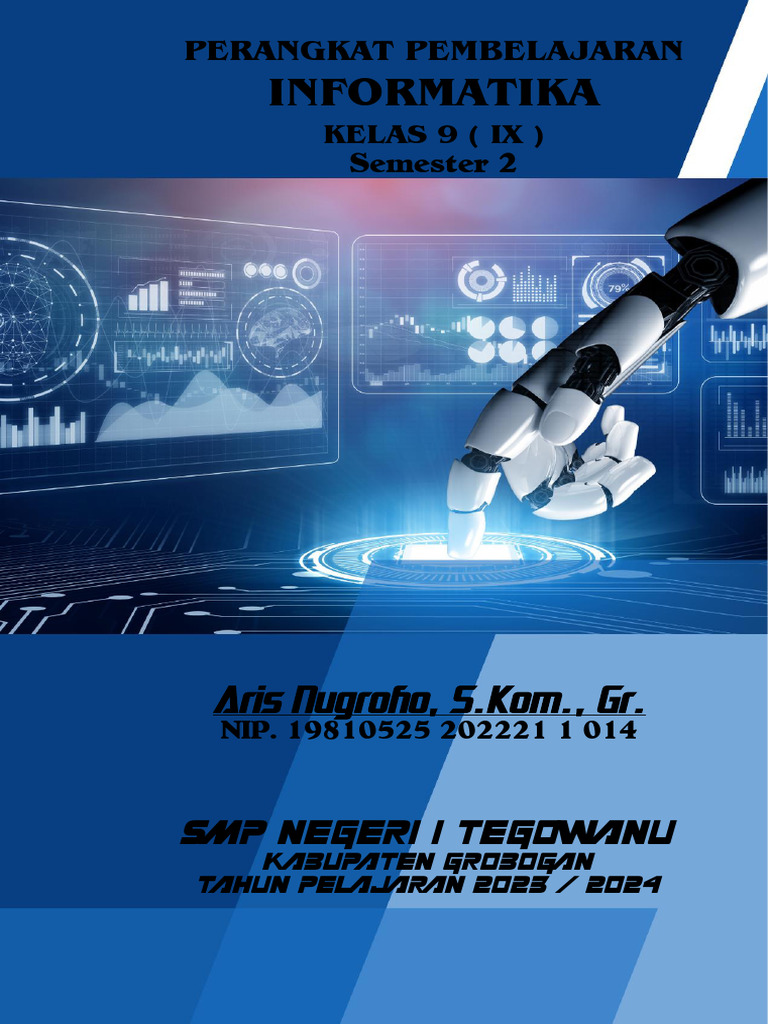 Perangkat Ajar Informatika Kelas 9 Semester 1 | PDF