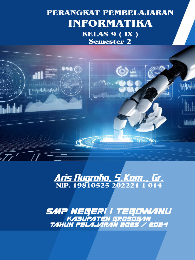 Perangkat Dan Modul Ajar Informatika Kelas 9 Semester 2 | PDF