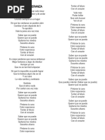 Color Esperanza Letra | PDF | Ocio