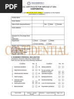 DD 2697 | PDF | Physical Examination | Health Care