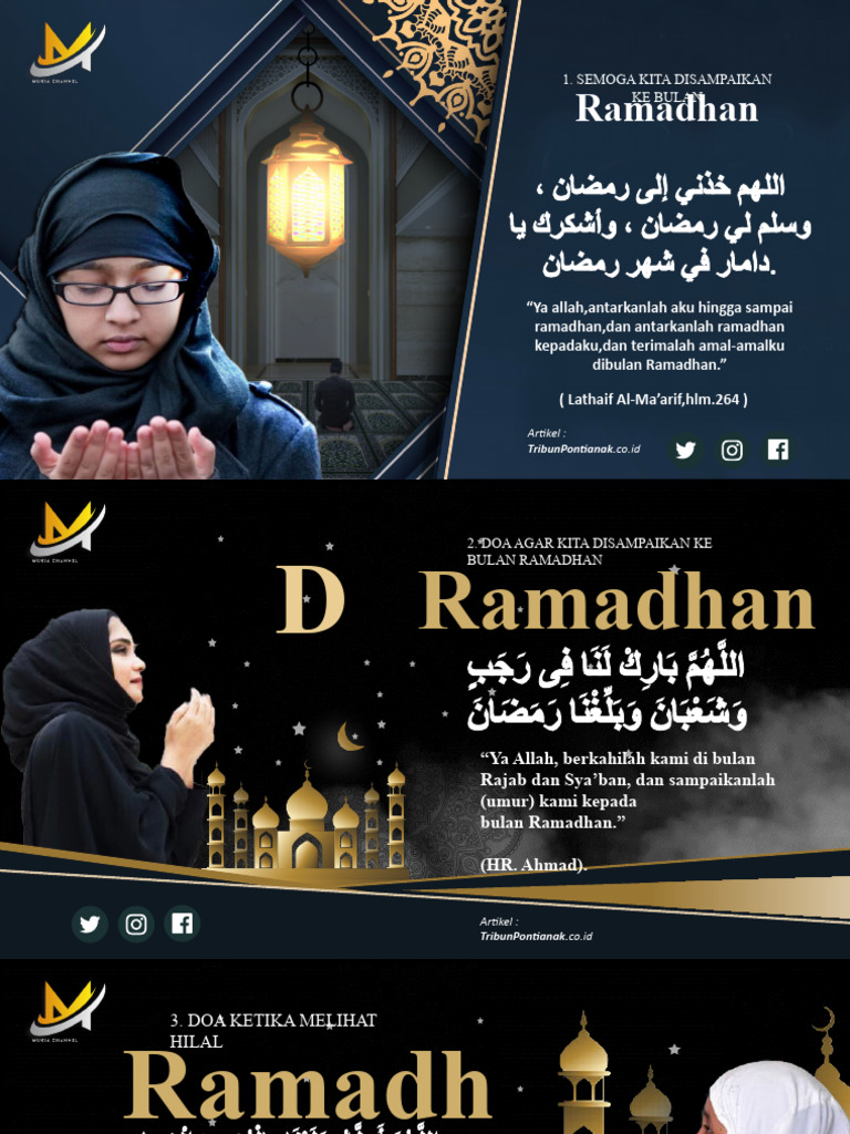 Free Template Ucapan Doa Ramadhan | PDF | Agama & Spiritualitas