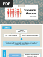 Terminologi Dasar Anatomi Tubuh Manusia | PDF | Kajian Bahasa Asing