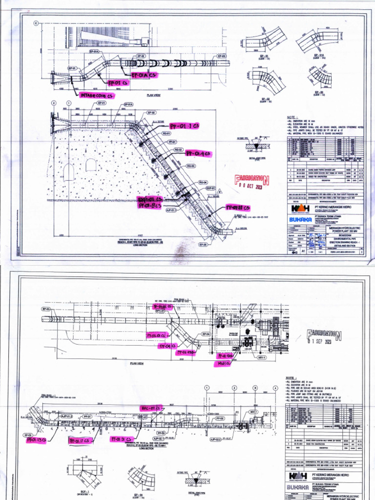 Welding Map Enviromental Pipe | PDF