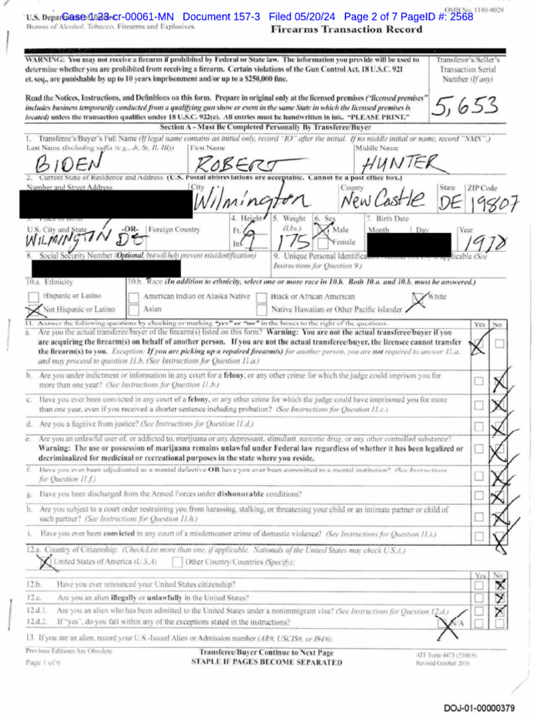 Annotated ATF Form | PDF