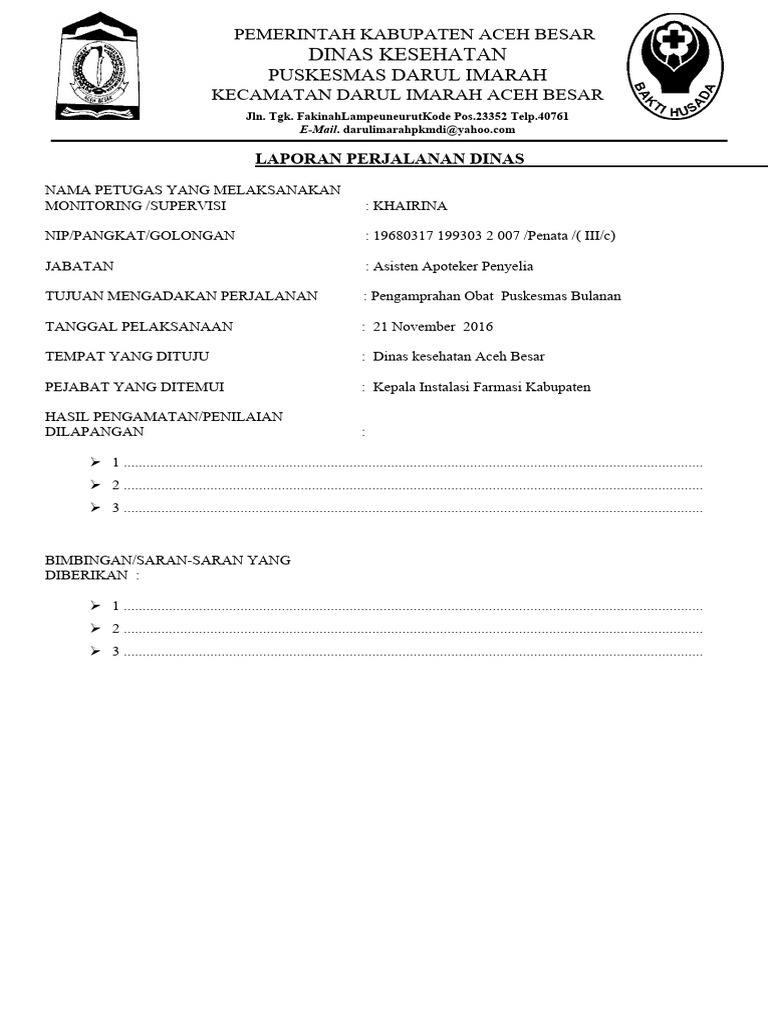 Contoh LPD | PDF