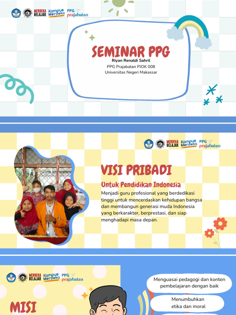 Seminar PPG PDF | PDF | Karier & Perkembangan | Pengembangan Diri