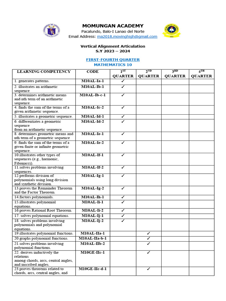 vertical g10 math | Download Free PDF | Circle | Trigonometric Functions