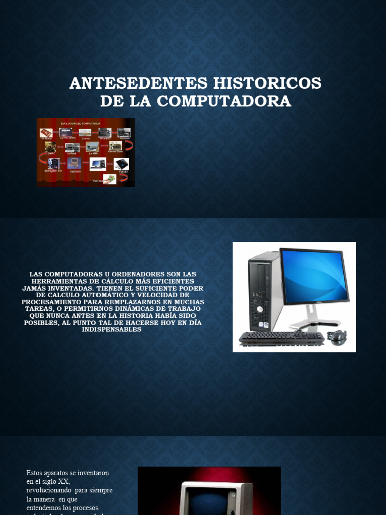 Historia de la Computadora | PDF | Ciencias de la Computación | Informática