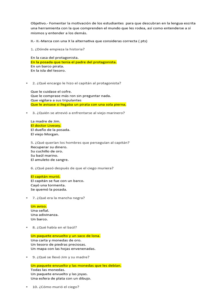 Motivación y Comprensión en Lectura | PDF | Isla del tesoro