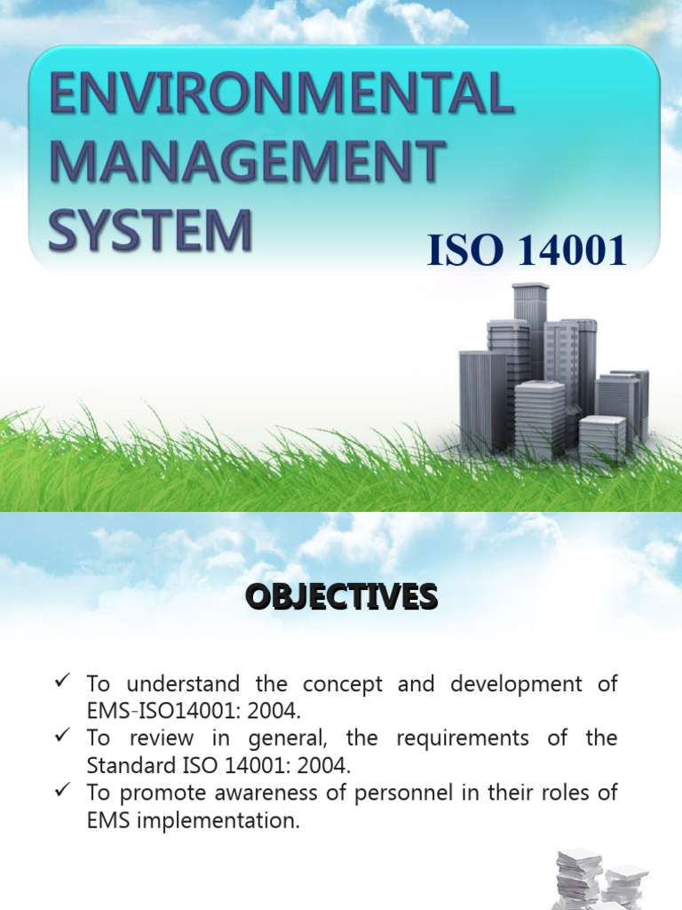 ISO 14001 Environmental Management Overview | PDF | Natural Environment ...
