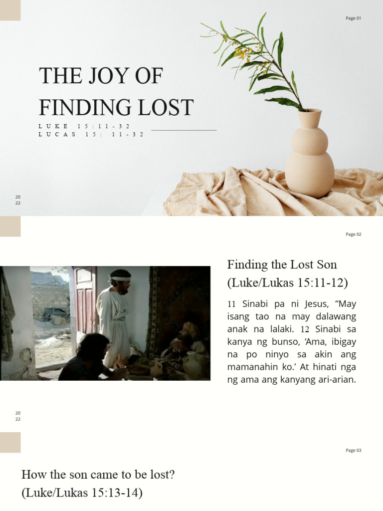 The Joy of Finding Lost | PDF