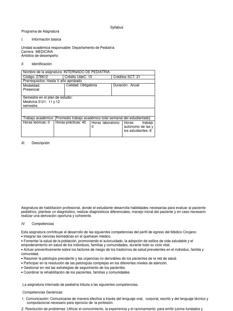 Internado de Pediatría: Guía Rápida | PDF | Bioética | Cuidado de la salud