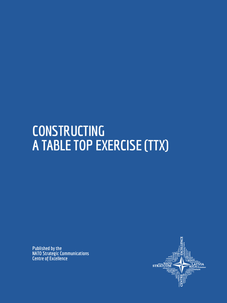 Table Top Exercise (TTX) Guide | PDF | Information | Decision Making