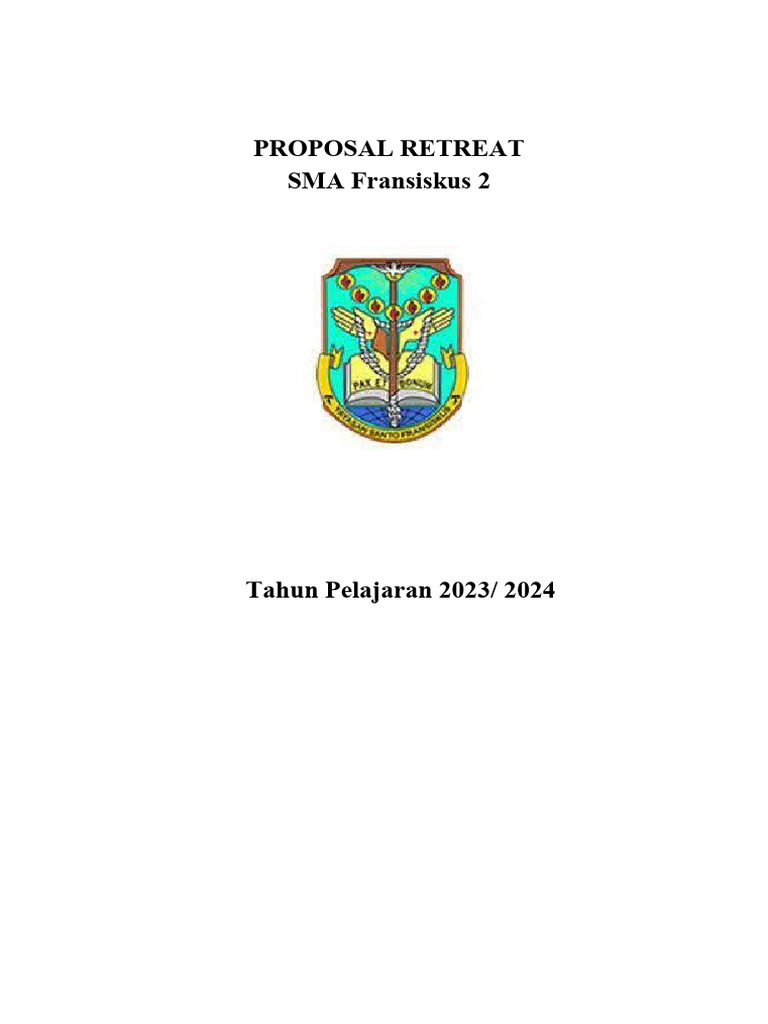 Proposal Retreat | PDF | Karier & Perkembangan