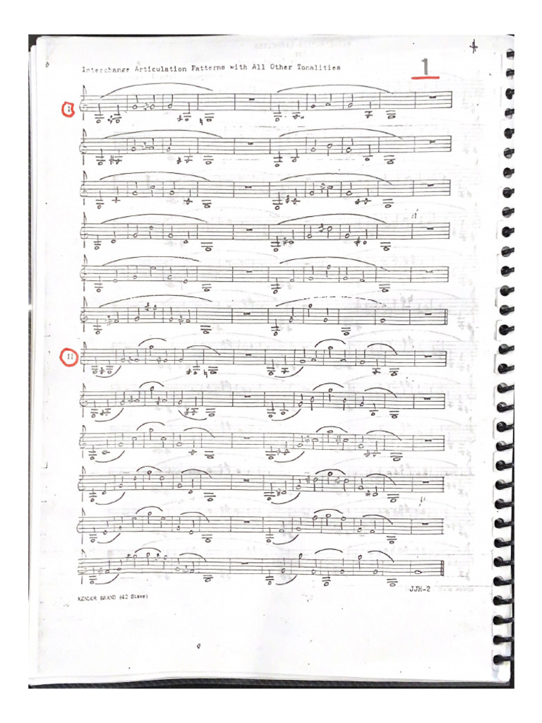 Ejercicios para Corno | PDF