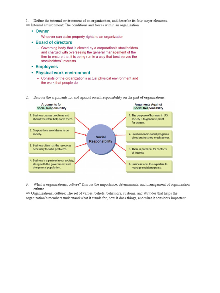 Chapter 02 The Environment of Organizations and Managers | Download Free PDF | World Trade ...