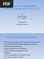 PFM Law (Pocket Sized) | PDF | Government Budget Balance | Fiscal Policy