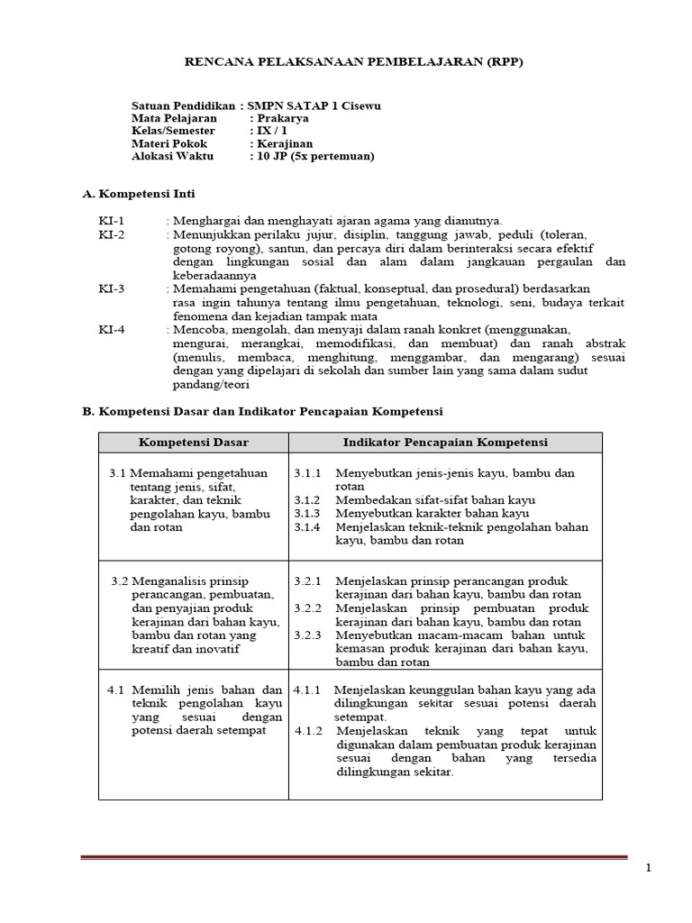 RPP KLS 9 Edit | PDF