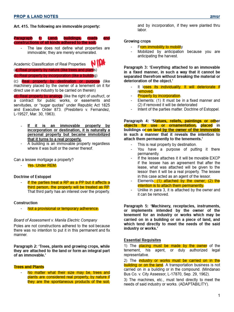 Real Property Classification Guide | PDF | Property | Real Property