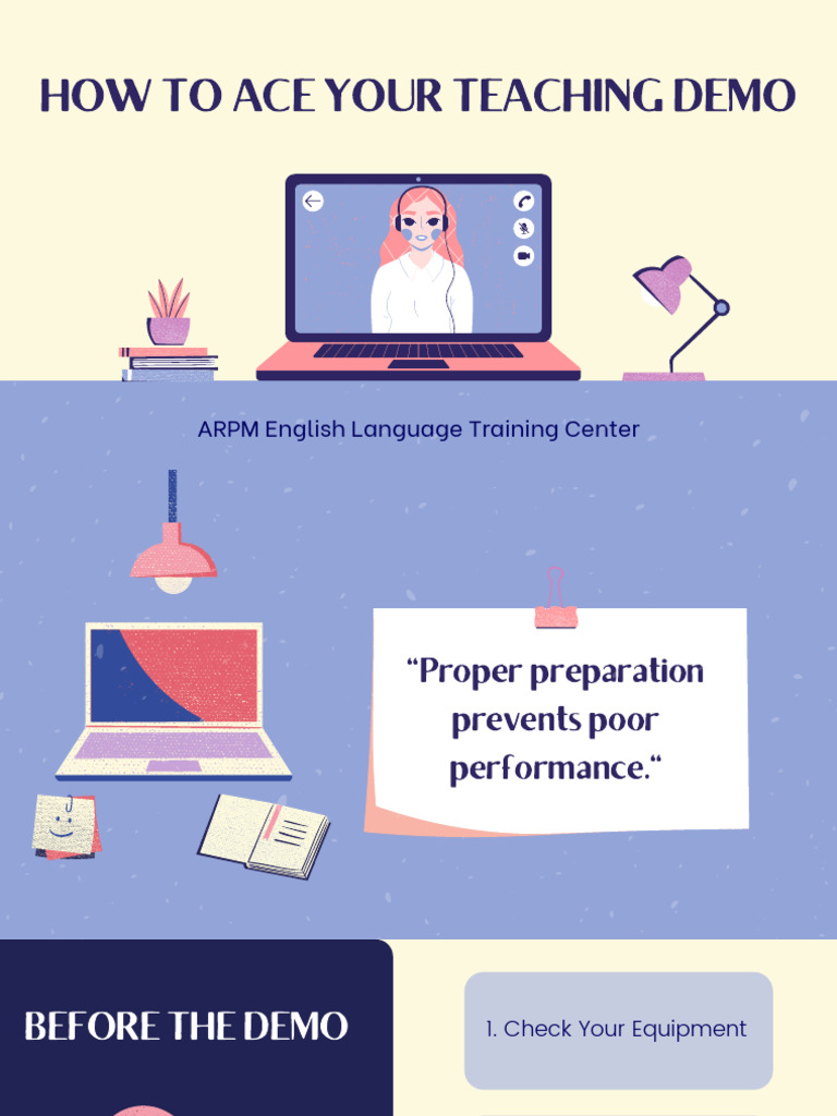 How To Ace Your Teaching Demo | PDF | Word | Syntax