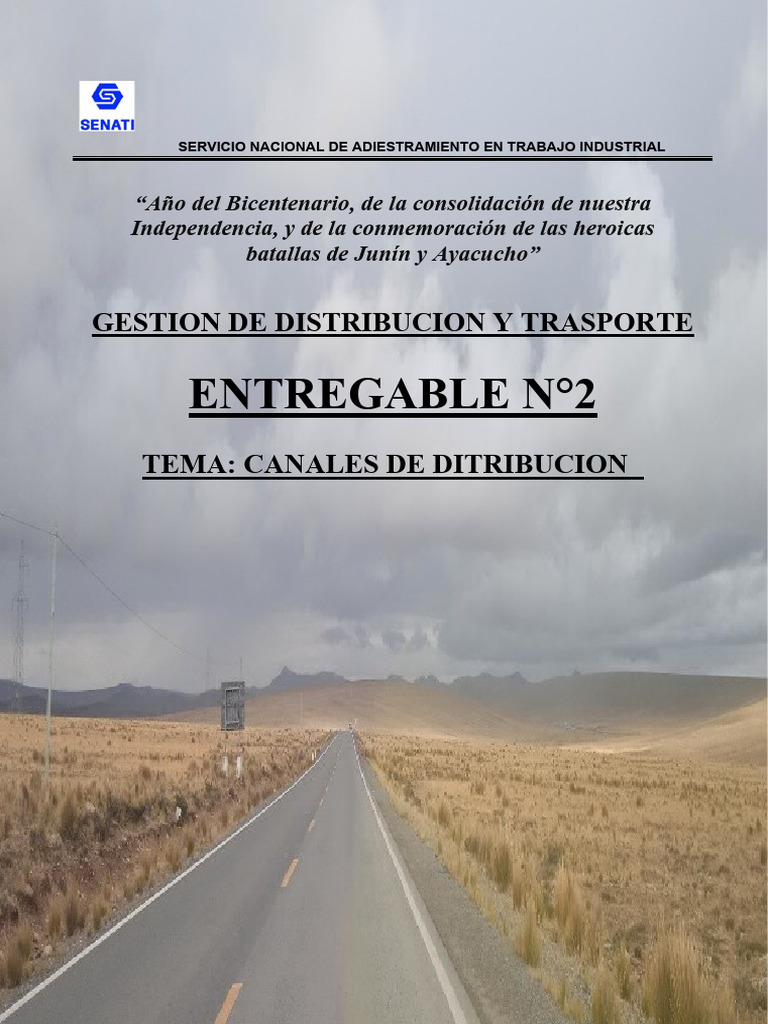 Entregable+n°2+nccu-249 Formatoalumno | PDF | Logística | Farmacéutico