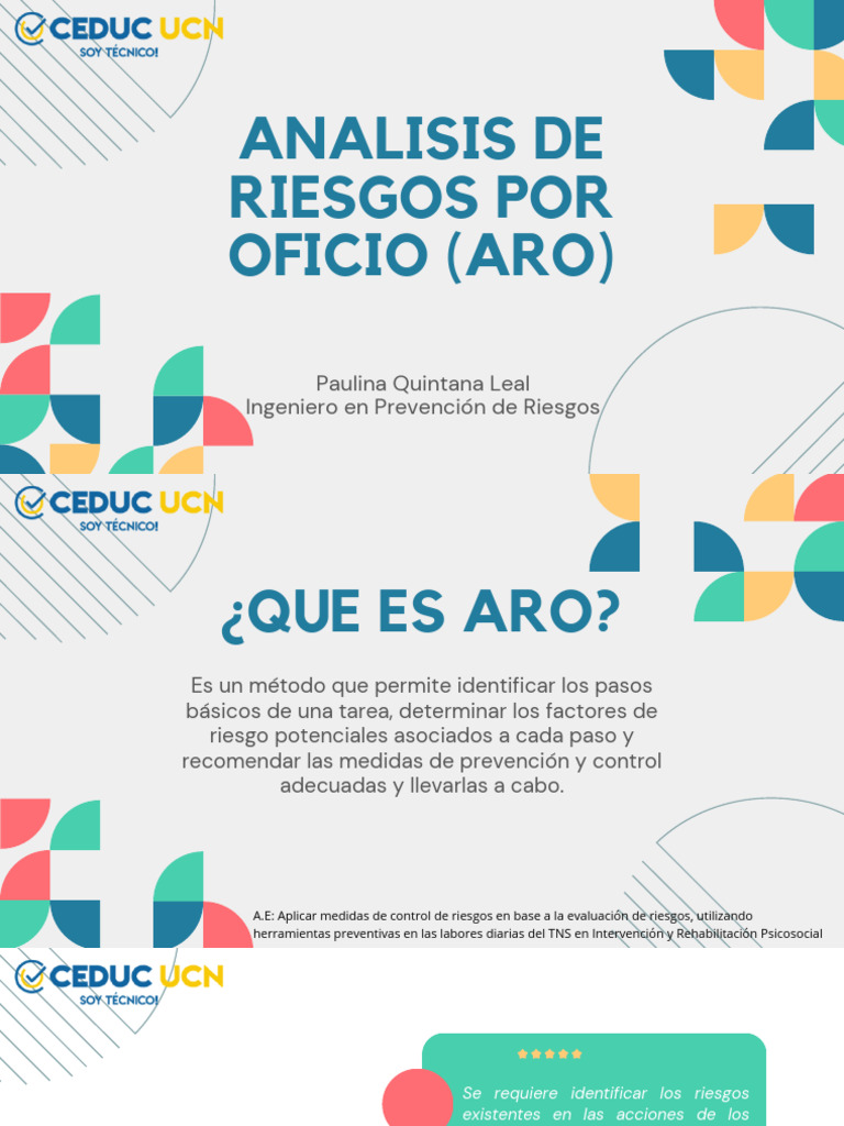 Analisis de Riesgos Por Oficio (Aro) | PDF | Business | Evaluación
