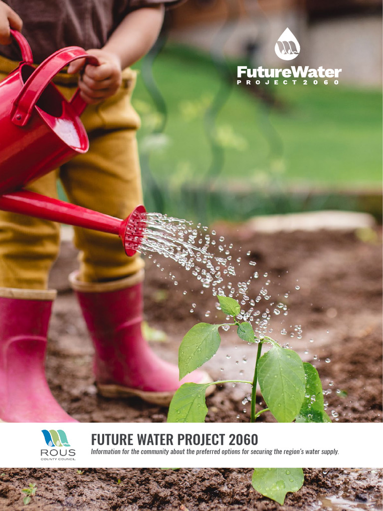 Future Water Project 2060 Brochure | PDF | Reclaimed Water | Natural ...