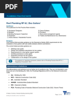 VBA RP 02 Box Gutters | PDF | Plumbing | Storm Drain