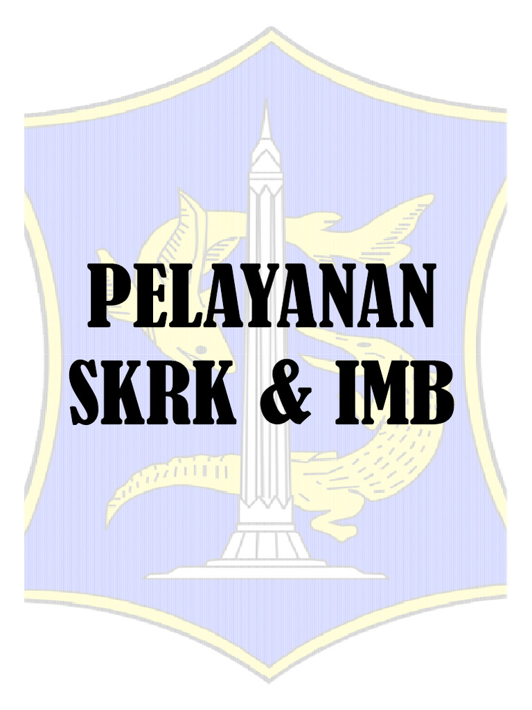 Pelayanan SKRK Imb | PDF