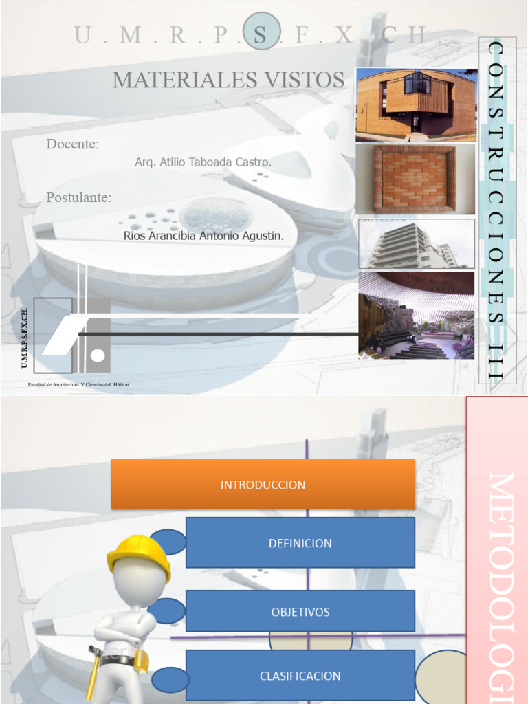 Materiales Vistos-- Antonios Rios | PDF | Material compuesto | Hormigón