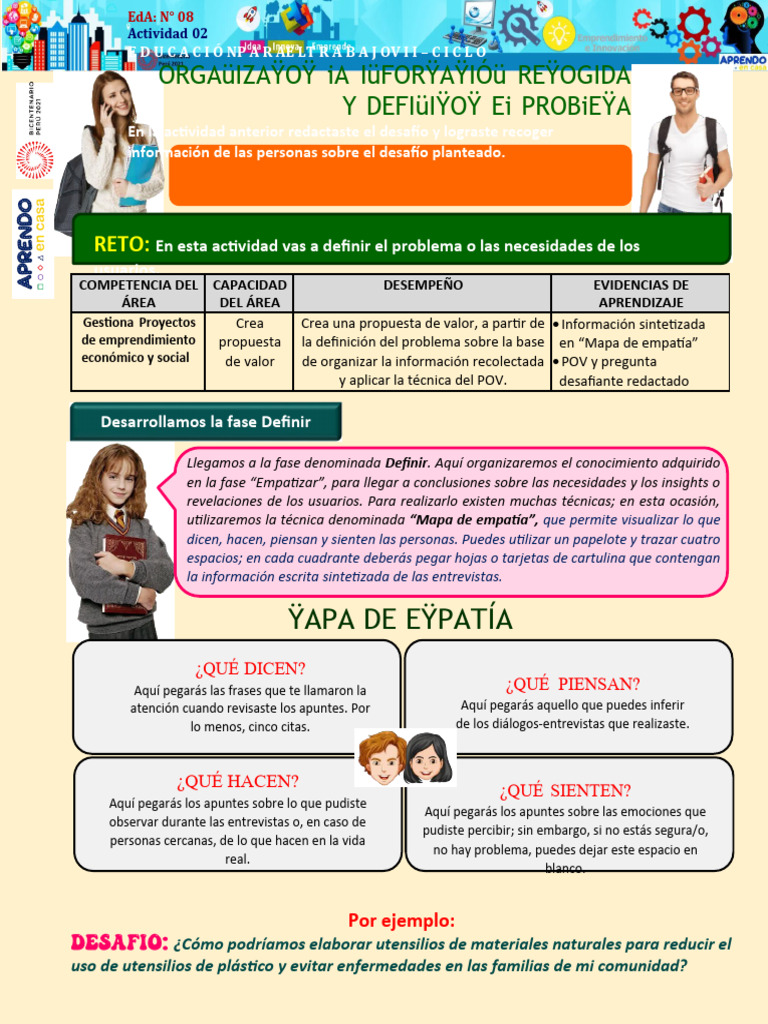 VII CICLO EdA 08 ACTIVIDAD 02 | PDF | El plastico | Cognición
