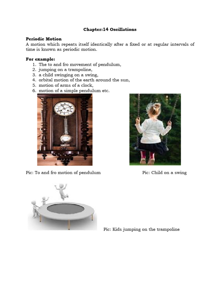 CH 14 Oscillations | Download Free PDF | Oscillation | Resonance