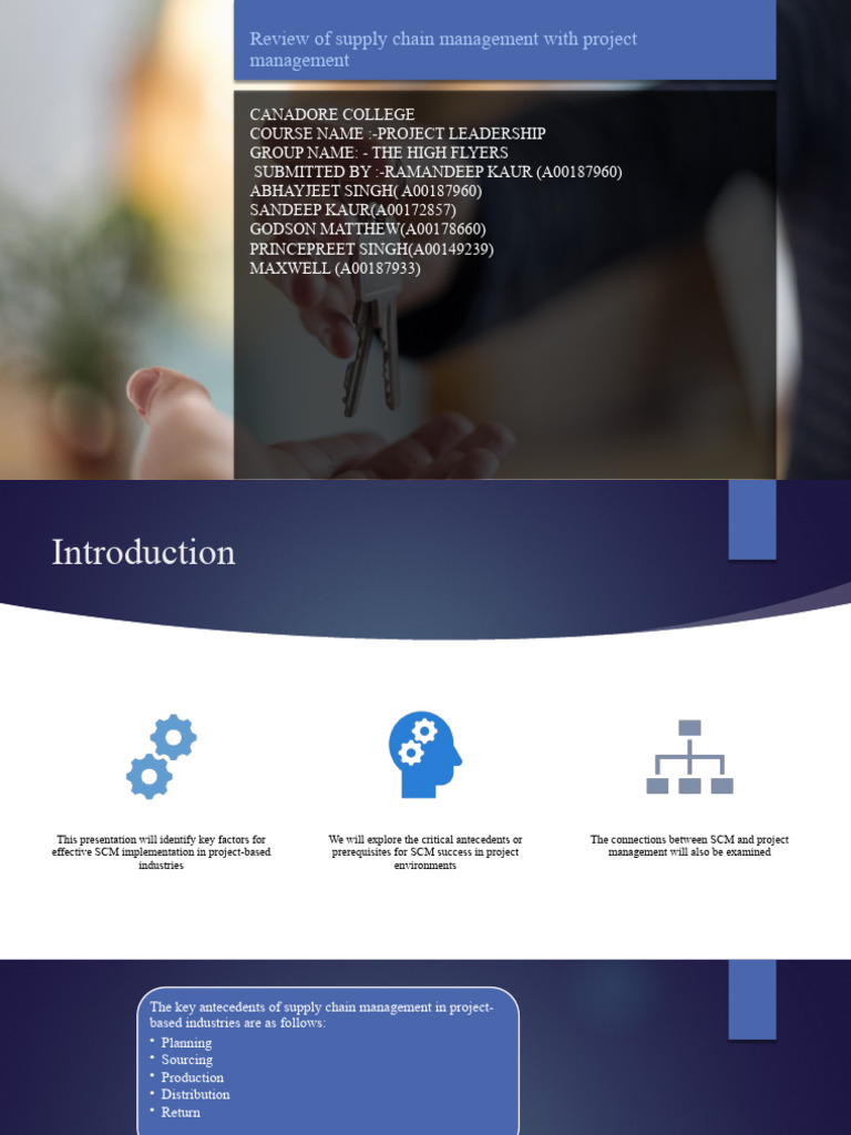 Group Assignment Project Leadership | PDF | Supply Chain | Supply Chain ...