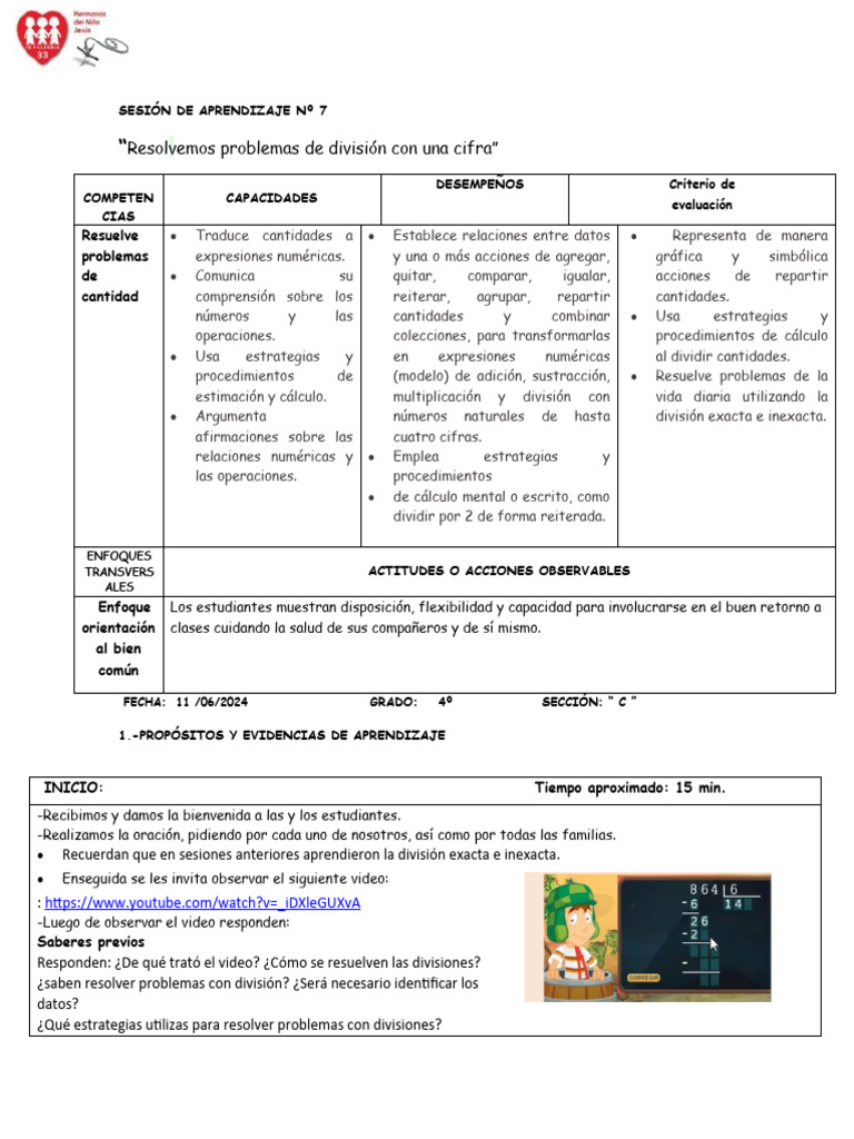 Sesión de Aprendizaje #7 | PDF | Queso | Aprendizaje