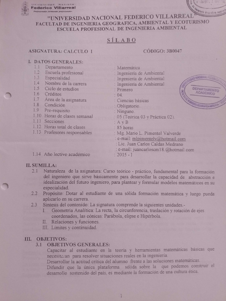 Calculo I | PDF