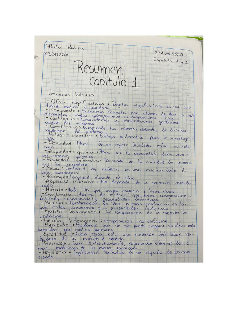 Resumen Cap 1 y 2 | PDF