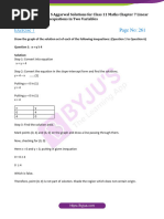 RS Aggarwal Class 11 Maths | PDF | Equations | Inequality (Mathematics)