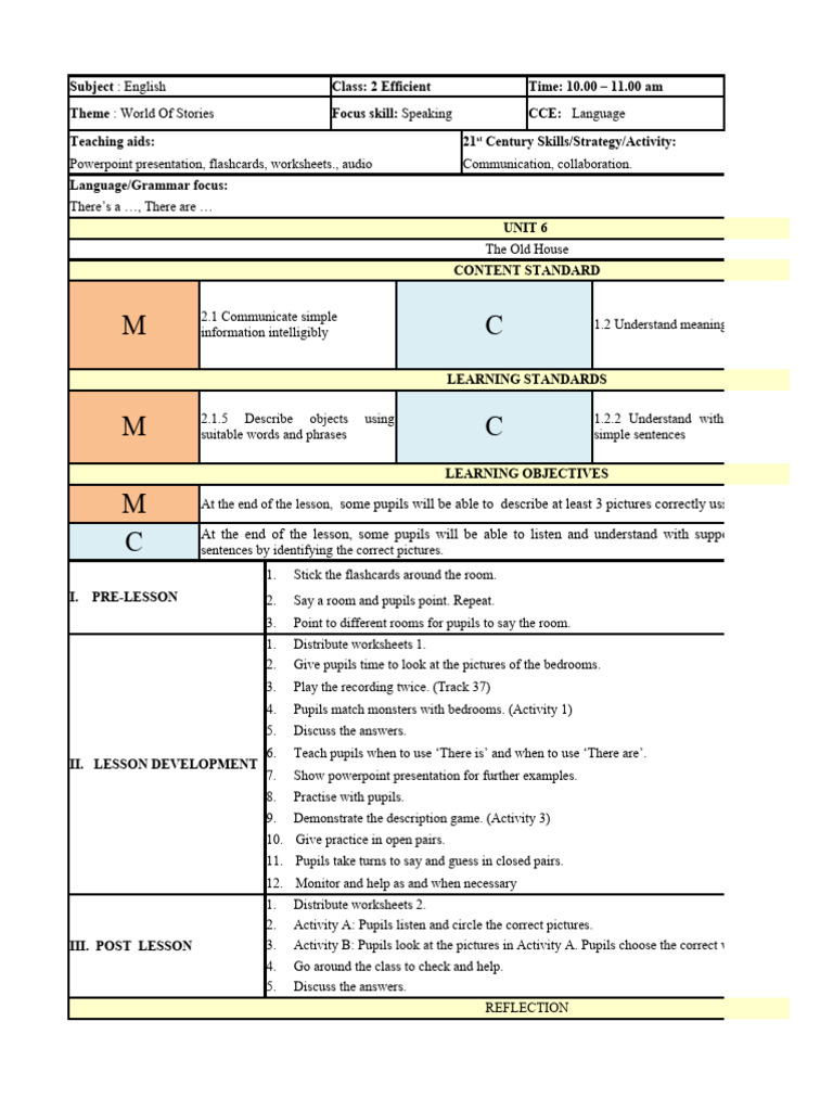 RPH Week 8 | Download Free PDF | Learning | Vocabulary