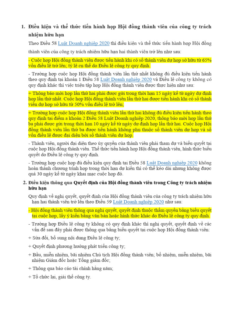 Luat Kinh Doanh | PDF