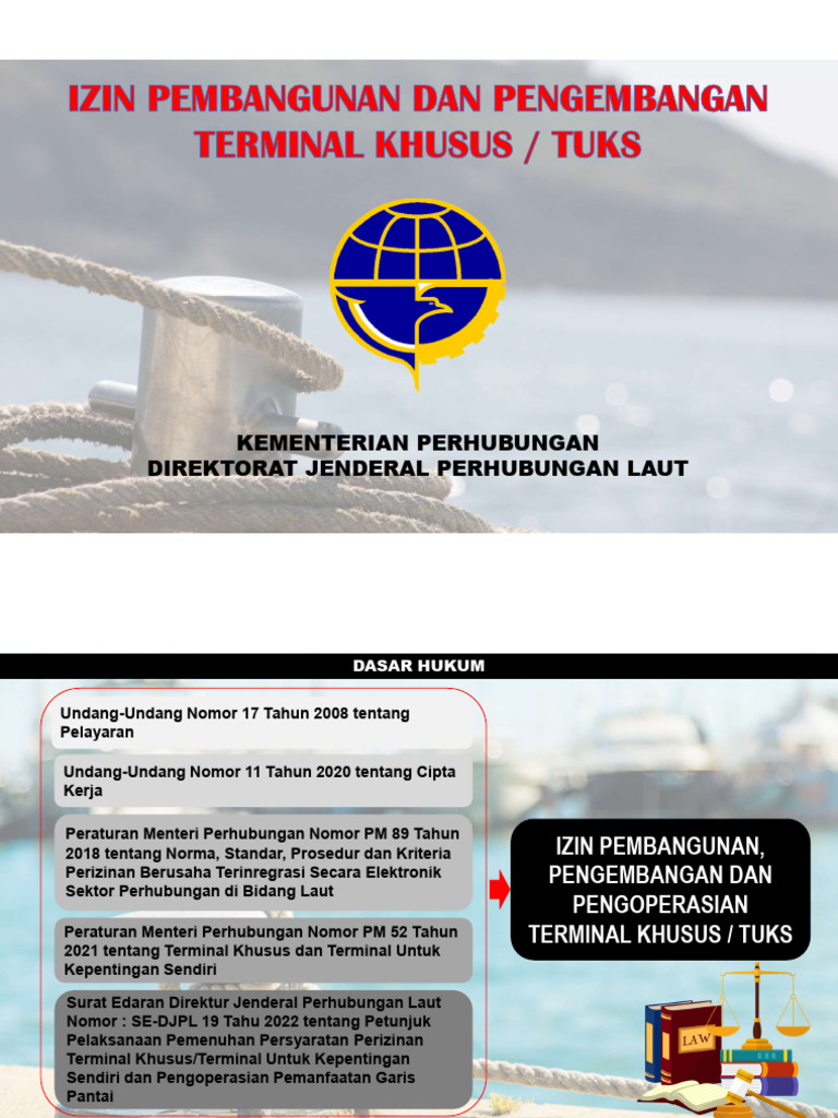 Proses Izin Pengembangan Tersus-TUKS | PDF