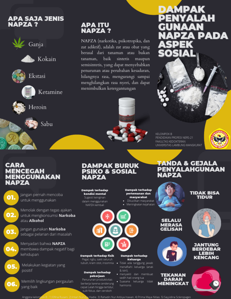 Leaflet Napza Fix | PDF