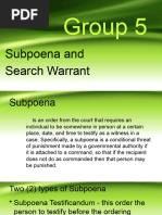 E Subpoena | PDF