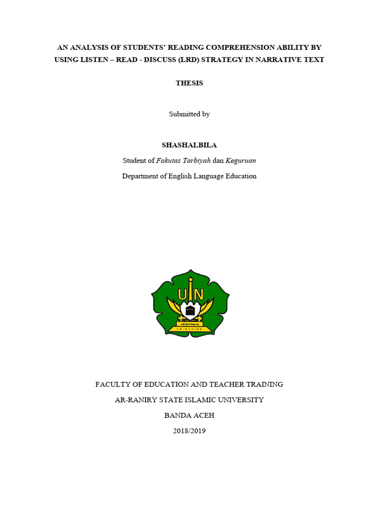 Shalsabila | PDF | Reading Comprehension | Human Communication