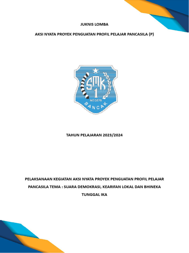 Juknis Lomba P5 | PDF | Ilmu Sosial | Seni