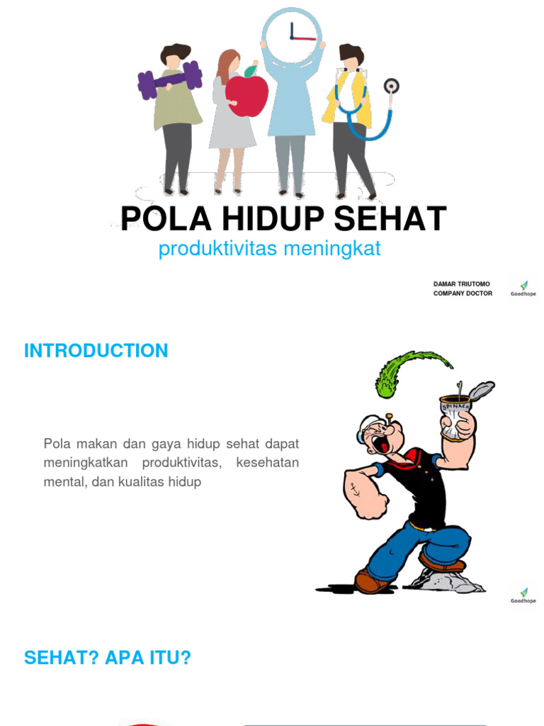 Pola Hidup Sehat | PDF