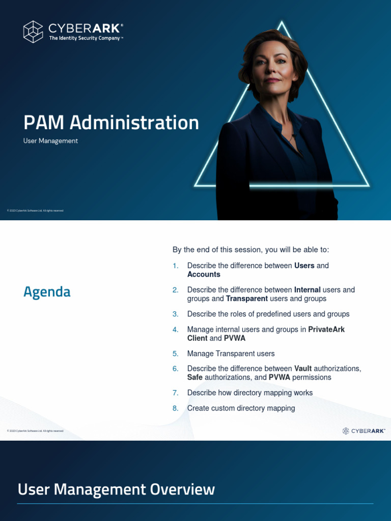 02-PAM-ADMIN-User-Management | PDF | User (Computing) | Computer Architecture