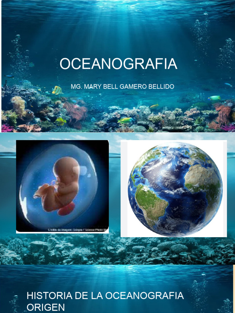 Historia y Geometría de la Oceanografía | PDF | Oceanografía | Océanos