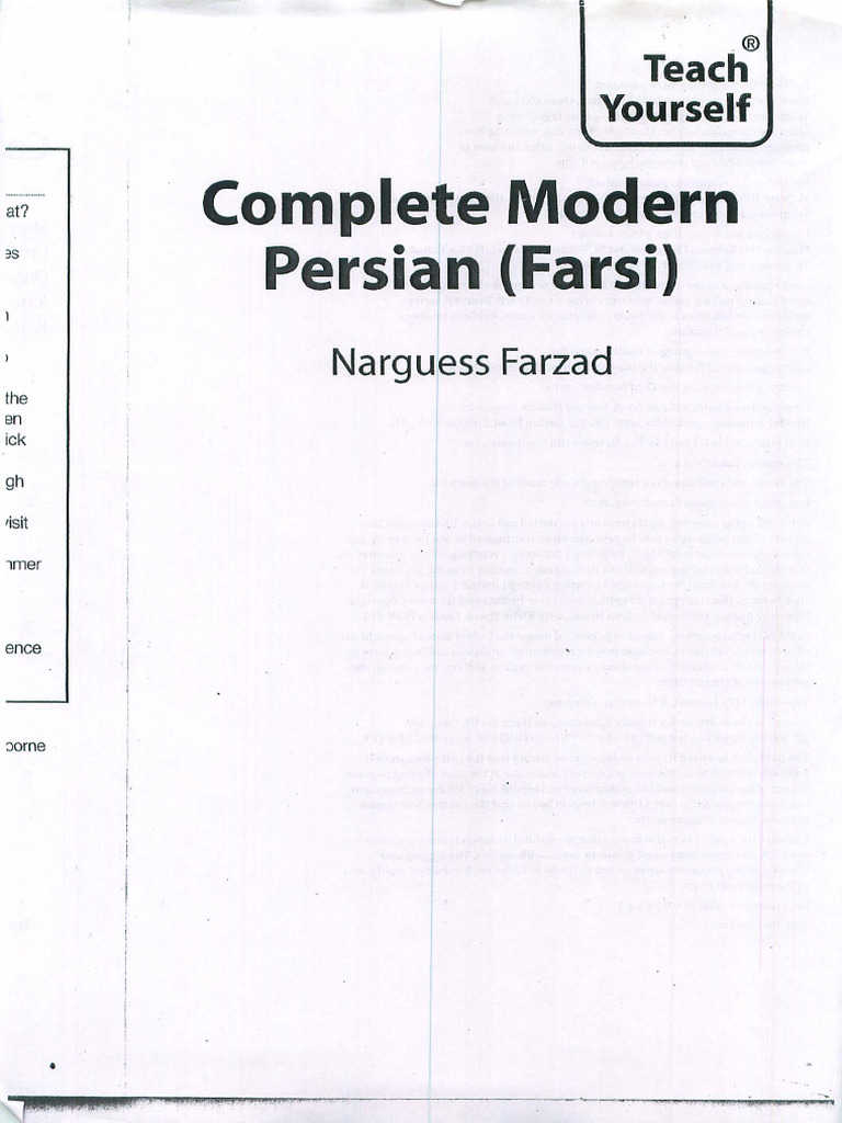 Complete Modern Persian (Farsi) | PDF
