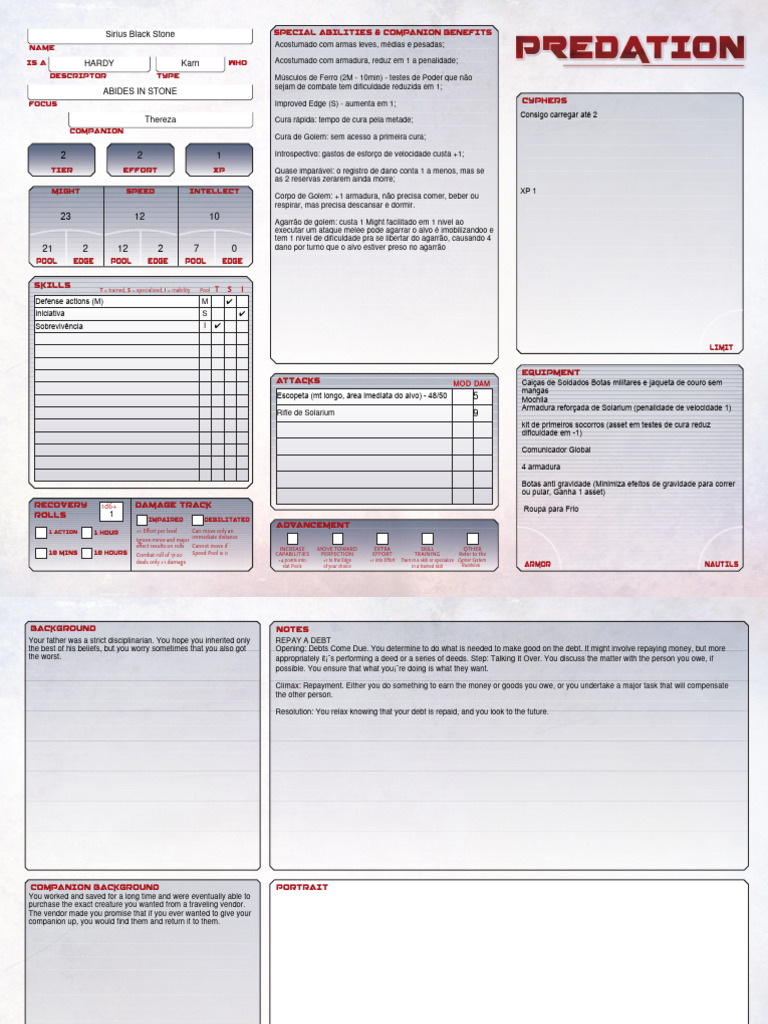 Sirius Black Stone | PDF